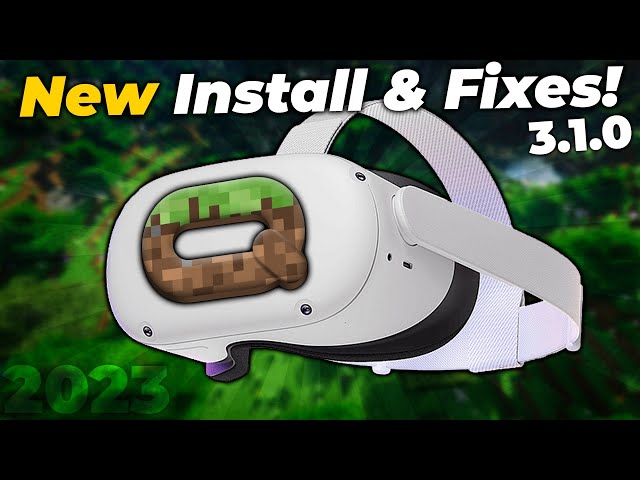 How to get Minecraft VR on Oculus Quest 2 (Meta Quest 2)