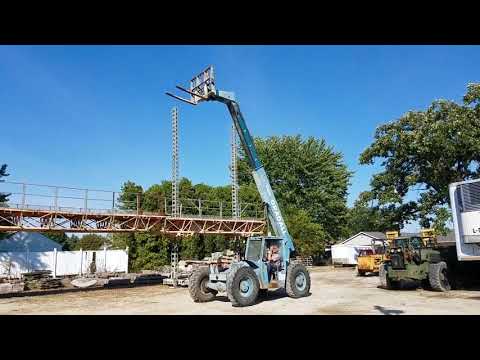Gradall Model 524 Telescopic Rough Terrain Forklift, ROPS, 24’ Maximum ...