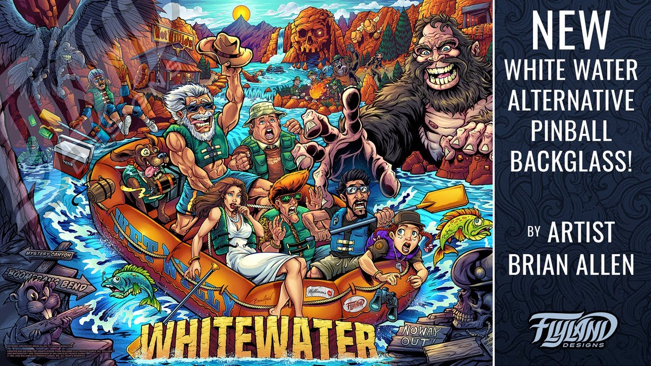 Artwork by freelance illustrator Brian Allen of FlyLand Designs