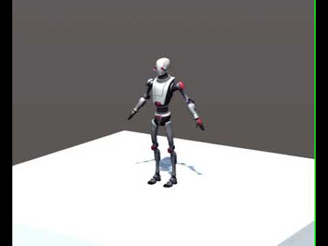 Space Robot Kyle from the Unity Asset Store