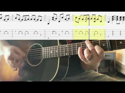 Peaceful Easy Feeling guitar solo Bluegrass Style