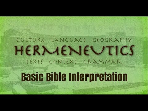 TH102 - Lesson 6, part 1: Parables And Allegory - Definitions