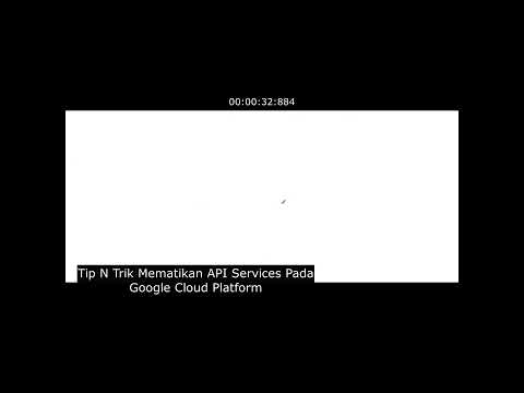 Tips N trik Disable API service - CloudOnServer #cloudcomputing #googlecloud #fyp