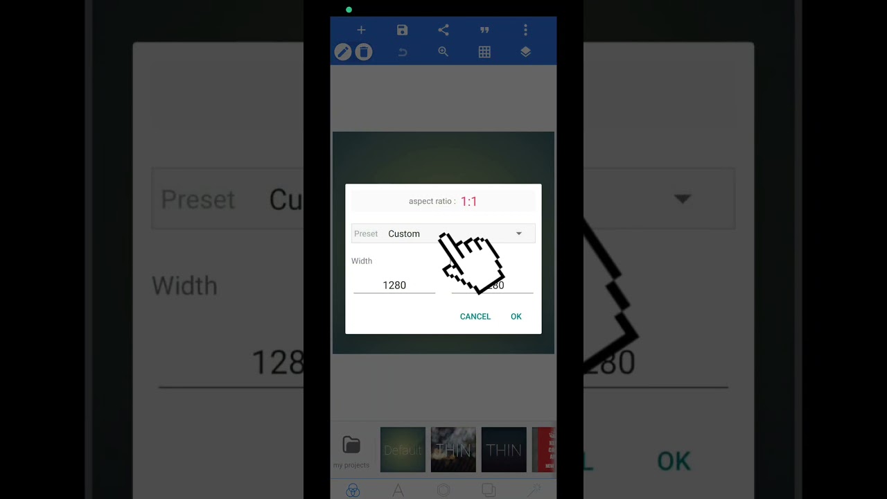 How to change pixelLab image size #shorts #pixellab