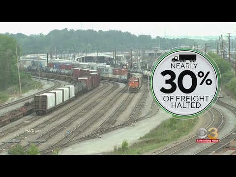 Looming freight rail strike could start Friday