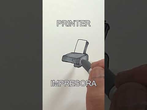 Learn Spanish! ¡Aprenda Inglés! PRINTER : LA IMPRESORA