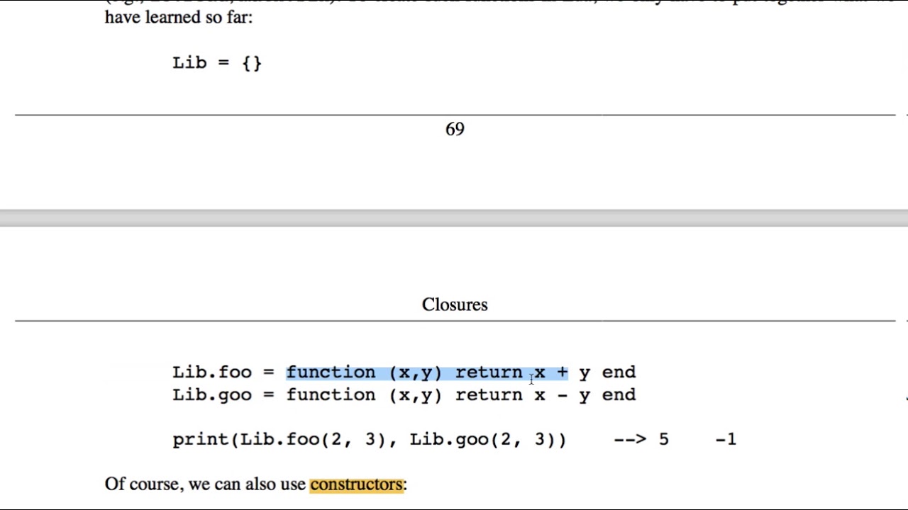 Lua 014 - [Ch_9] Closures