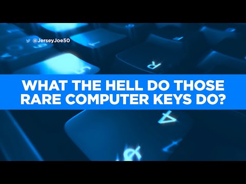 What the Hell Do Those Rare Computer Keys Do? [Jersey Joe # 551]
