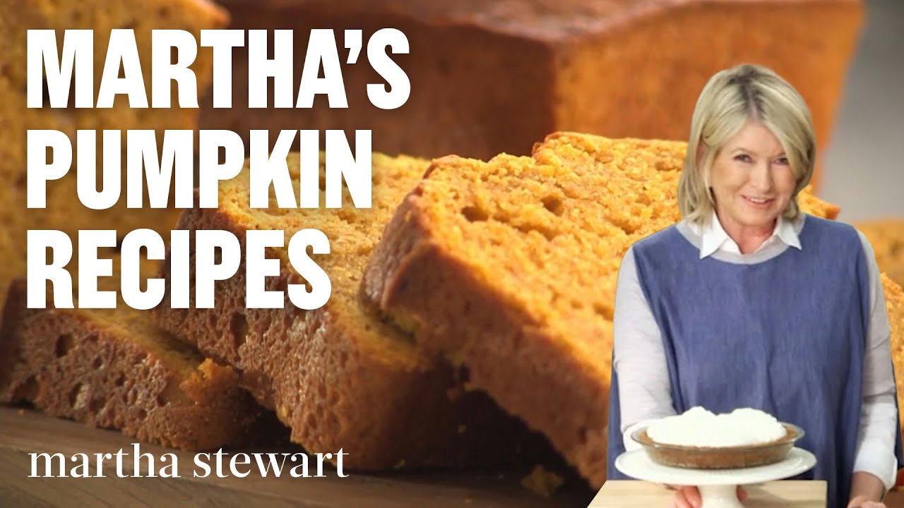 Martha Stewart's Best Pumpkin Recipes | Cakes, Cookies, and Carving
