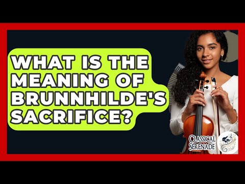 What Is The Meaning Of Brunnhilde's Sacrifice? - Classical Serenade