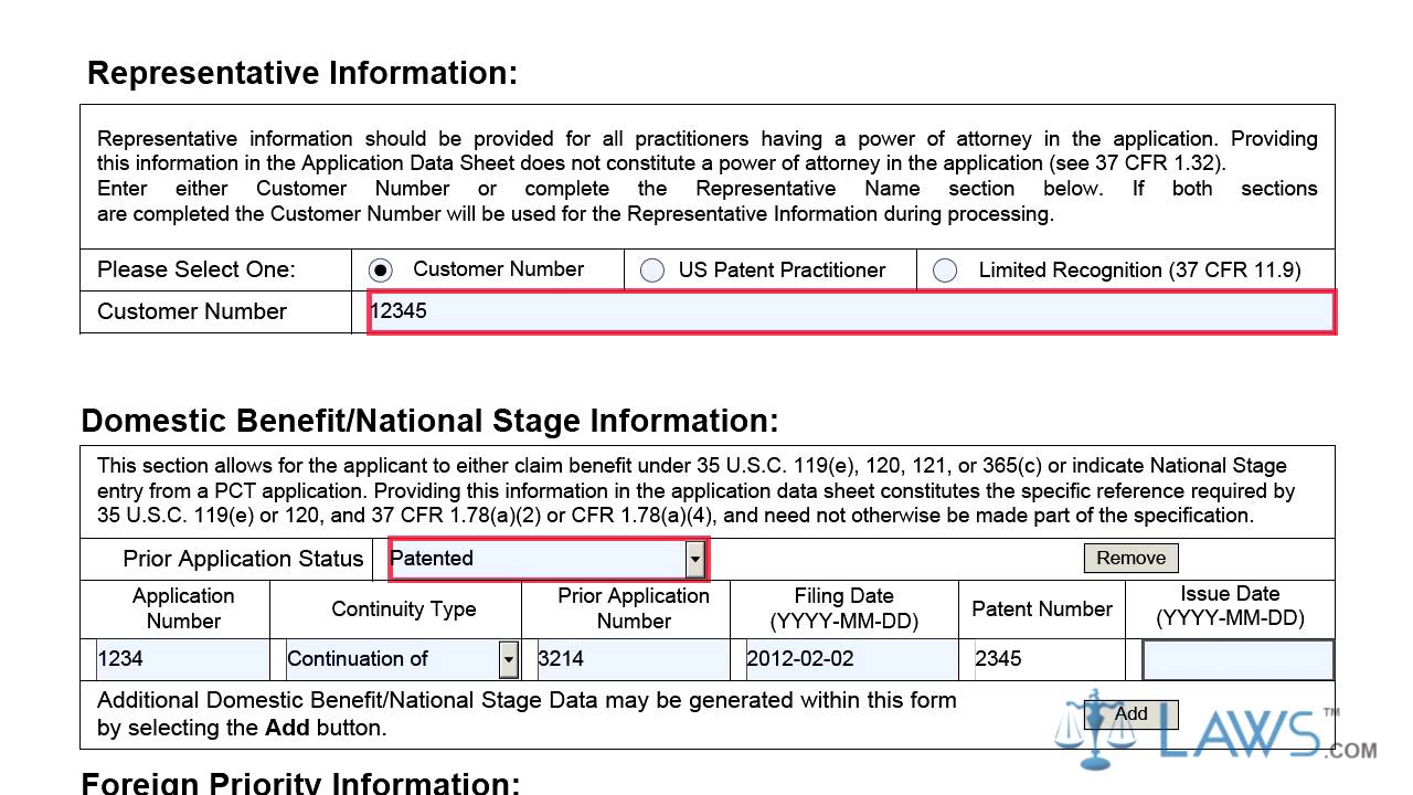 Learn how to fill Application Data Sheet SB0014