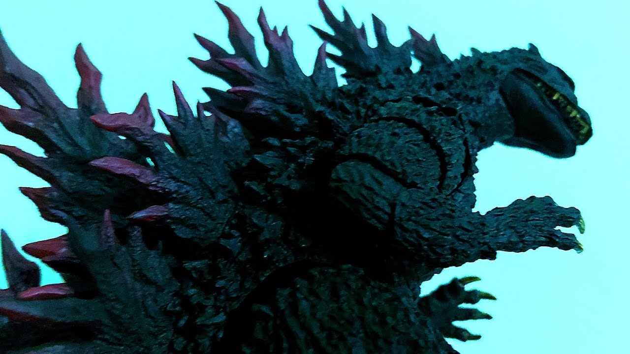 Very short Godzilla 2000 stop motion test