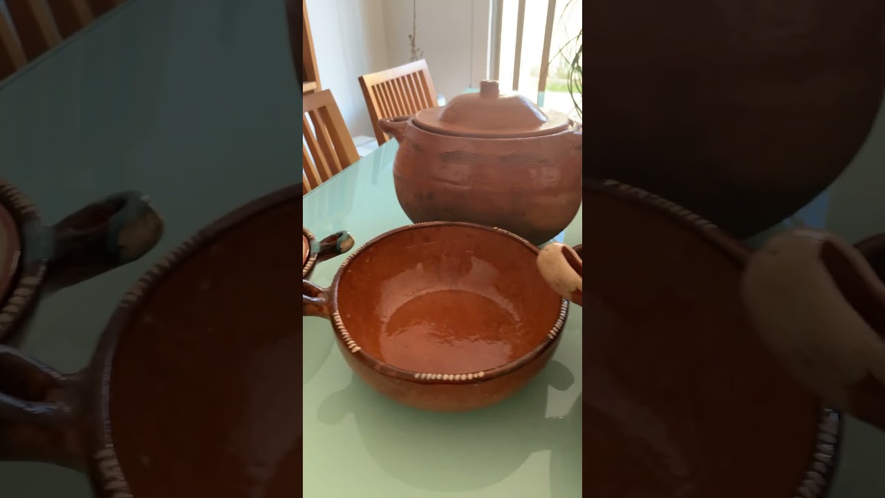 Ollas de barro SIN PLOMO Cuida tu salud y conserva la tradición de cocinar con barro #cocinamexicana