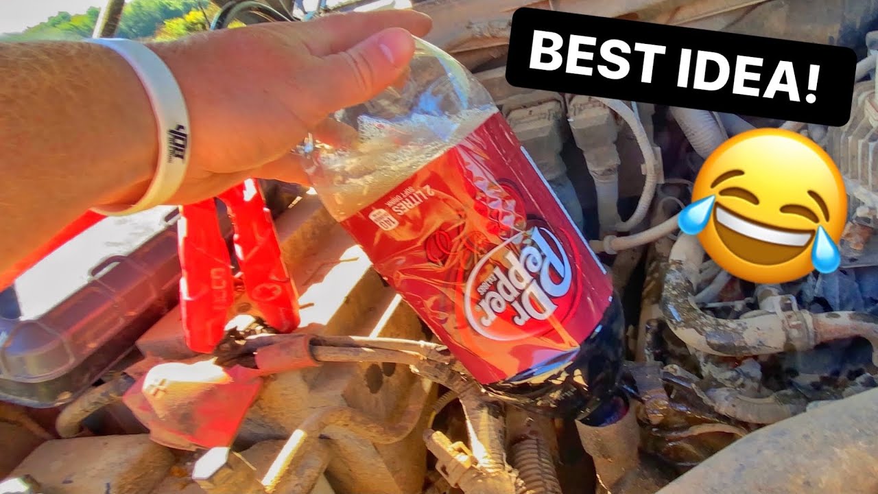 I Tried Using Dr Pepper As Engine Oil