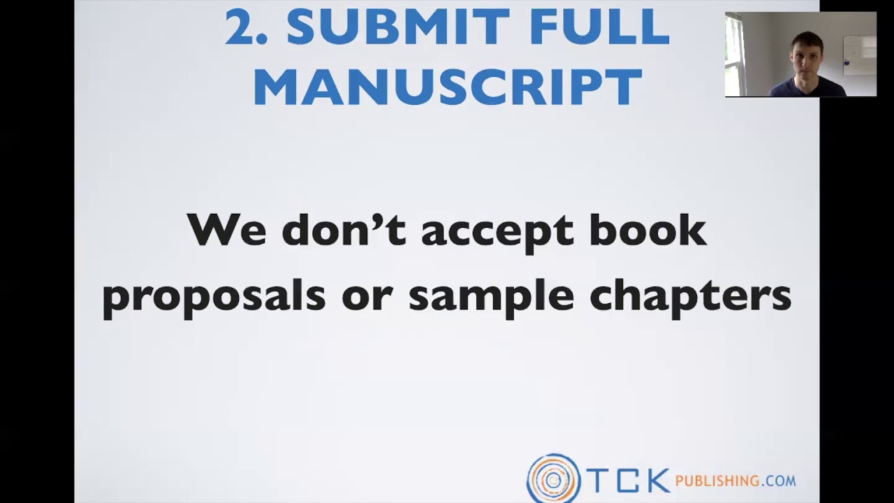 Nonfiction Manuscript Submission Tips for TCK Publishing