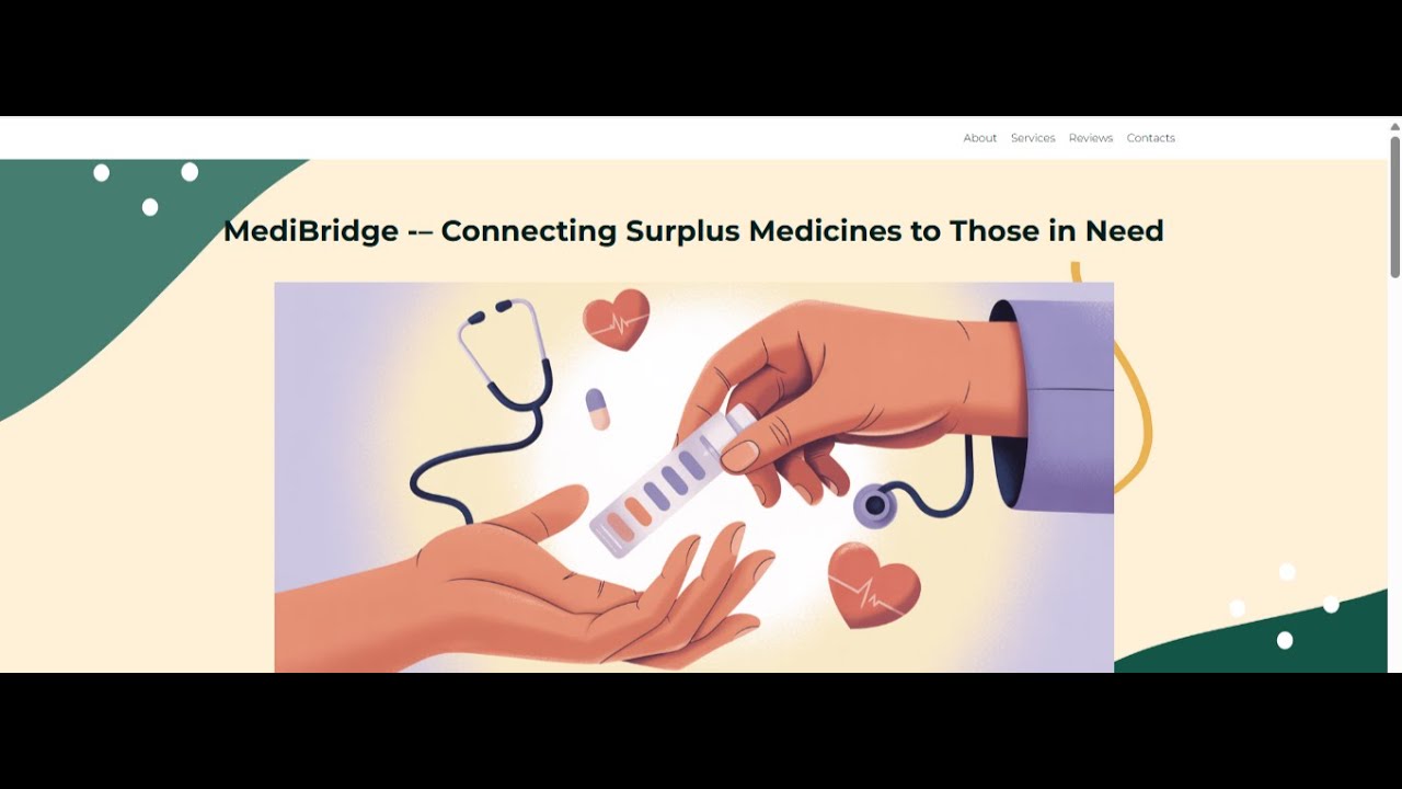 MediBridge : Where Leftover Meds Find a New Adventure!#devpost #CodeGen project