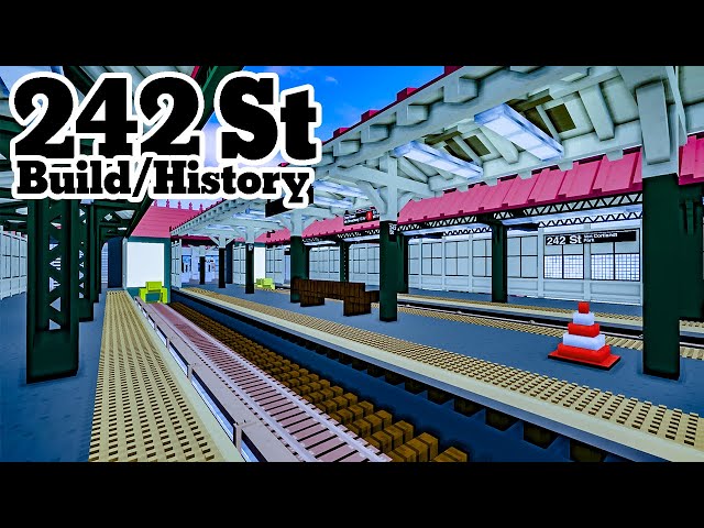 Minecraft MTA (Predecessor to Minecraft NYC Subway 3) Minecraft Map