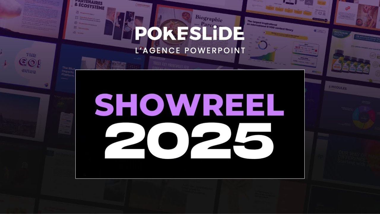 Pokeslide - PowerPoint Design Agency - Showreel 2024-25