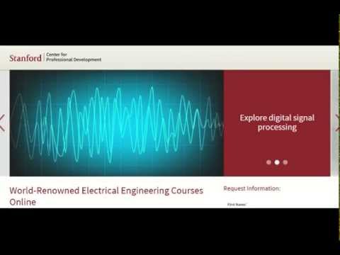 Stanford edu World Renowned Electrical Engineering Courses Online