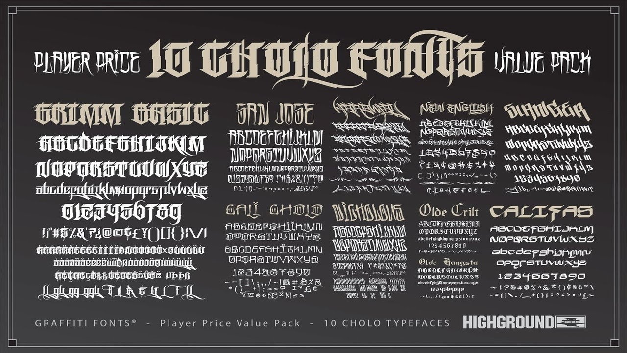 Player Price Cholo Font Set Font Free Download