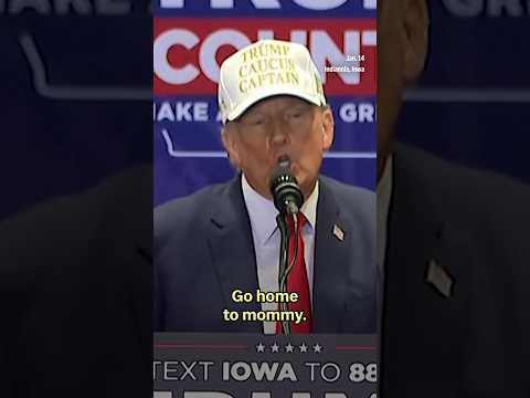 Protesters crash Donald Trump’s rally ahead of Iowa caucuses