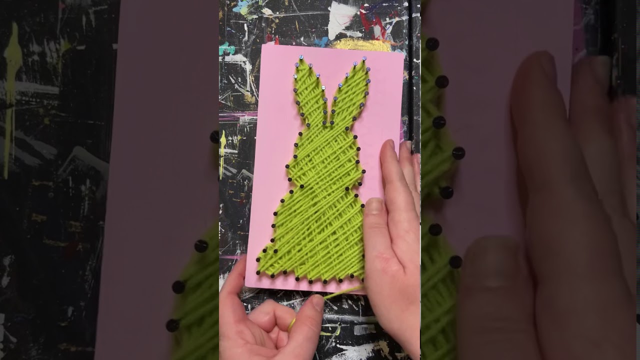 Kid’s Bunny String Art Kit Tutorial