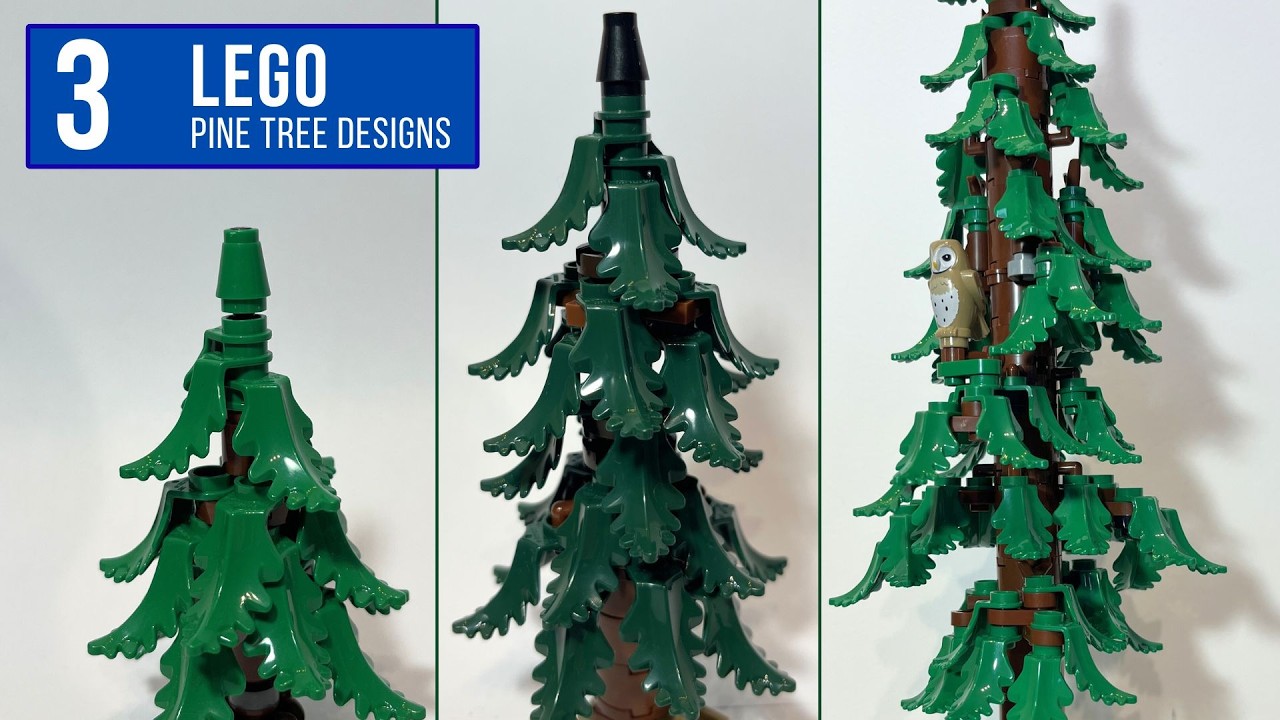 Beginners Guide: Custom LEGO Pine Trees