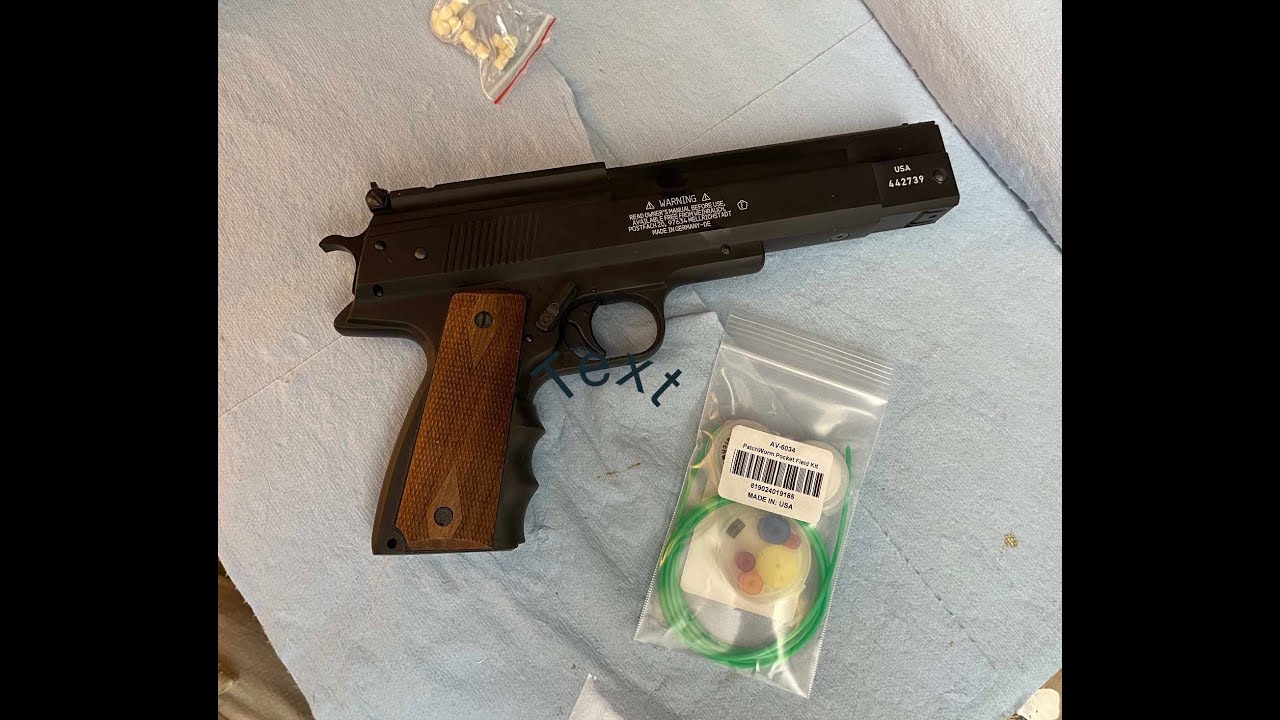 How to use the patch worm kit to clean your pellet guns