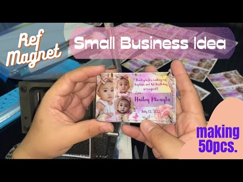 HOW I MAKE REF MAGNET SOUVENIR | SMALL BUSINESS IDEA
