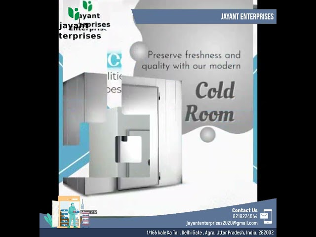 Cold Room - Mini Cold Storage Room Manufacturer from Agra
