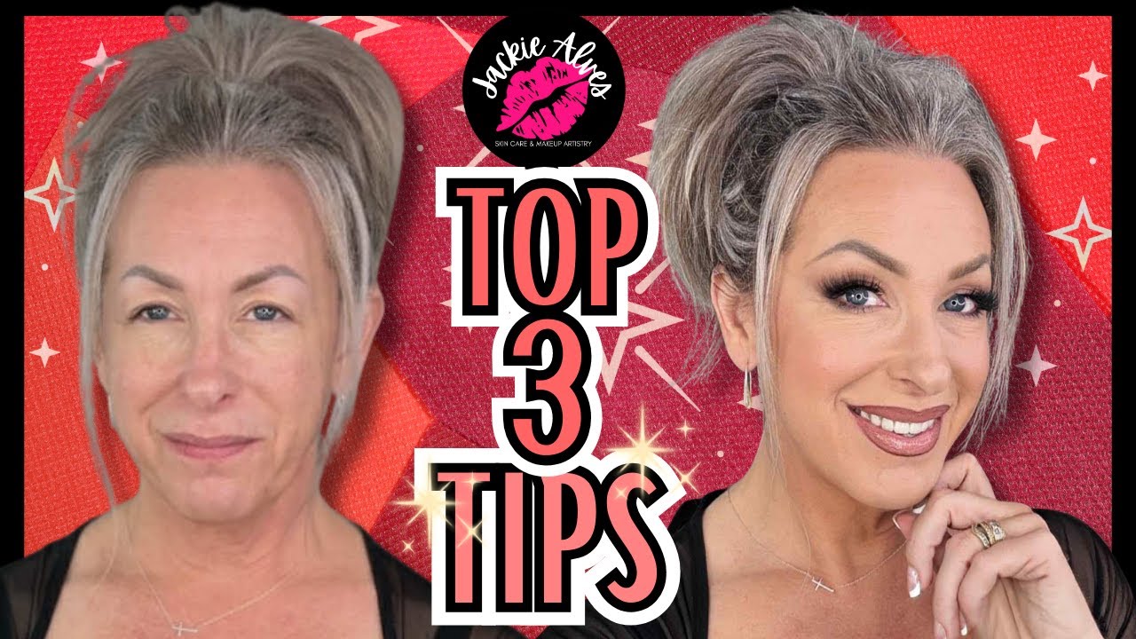 3 Professional Tips To Look YOUNGER | Mature Skin Makeup Tutorial 50+
