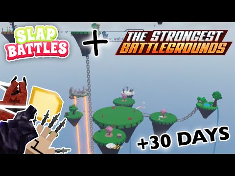 SLAP BATTLES 👏 but in THE STRONGEST BATTLEGROUNDS 💪