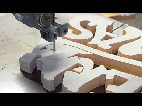 Bandsaw Letters and Graffiti