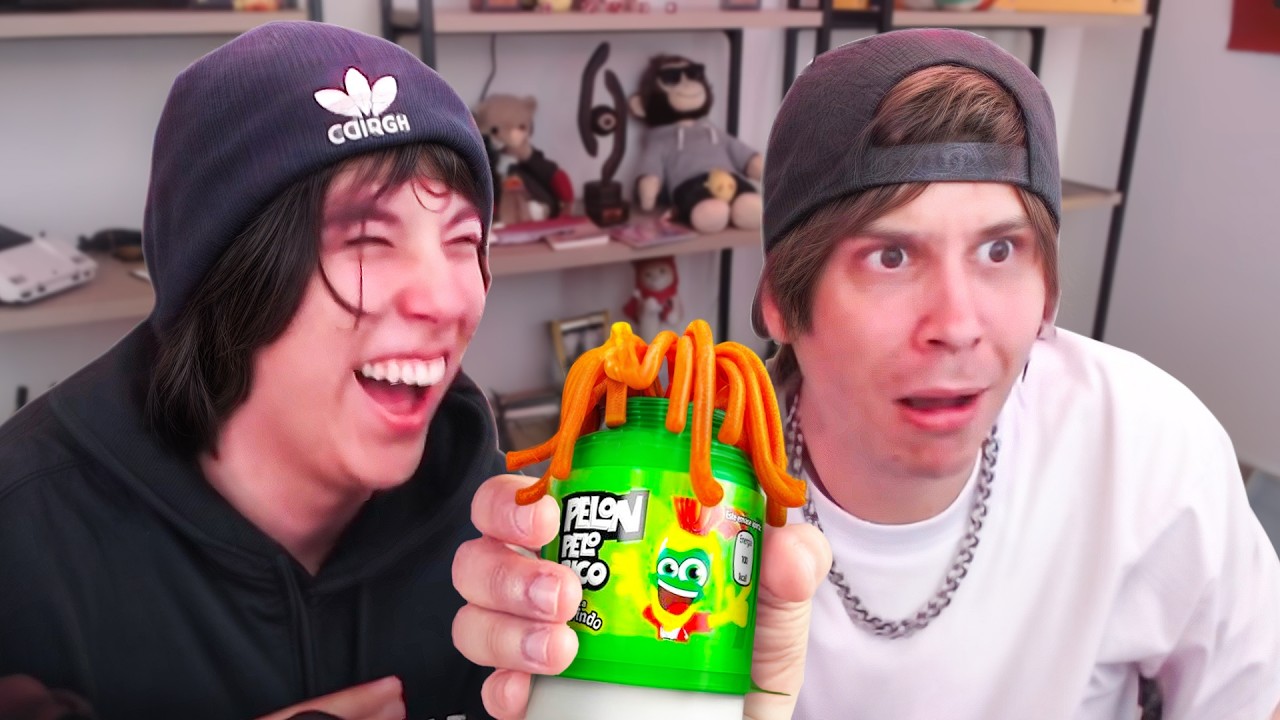 Probando Dulces Mexicanos Con Rubius