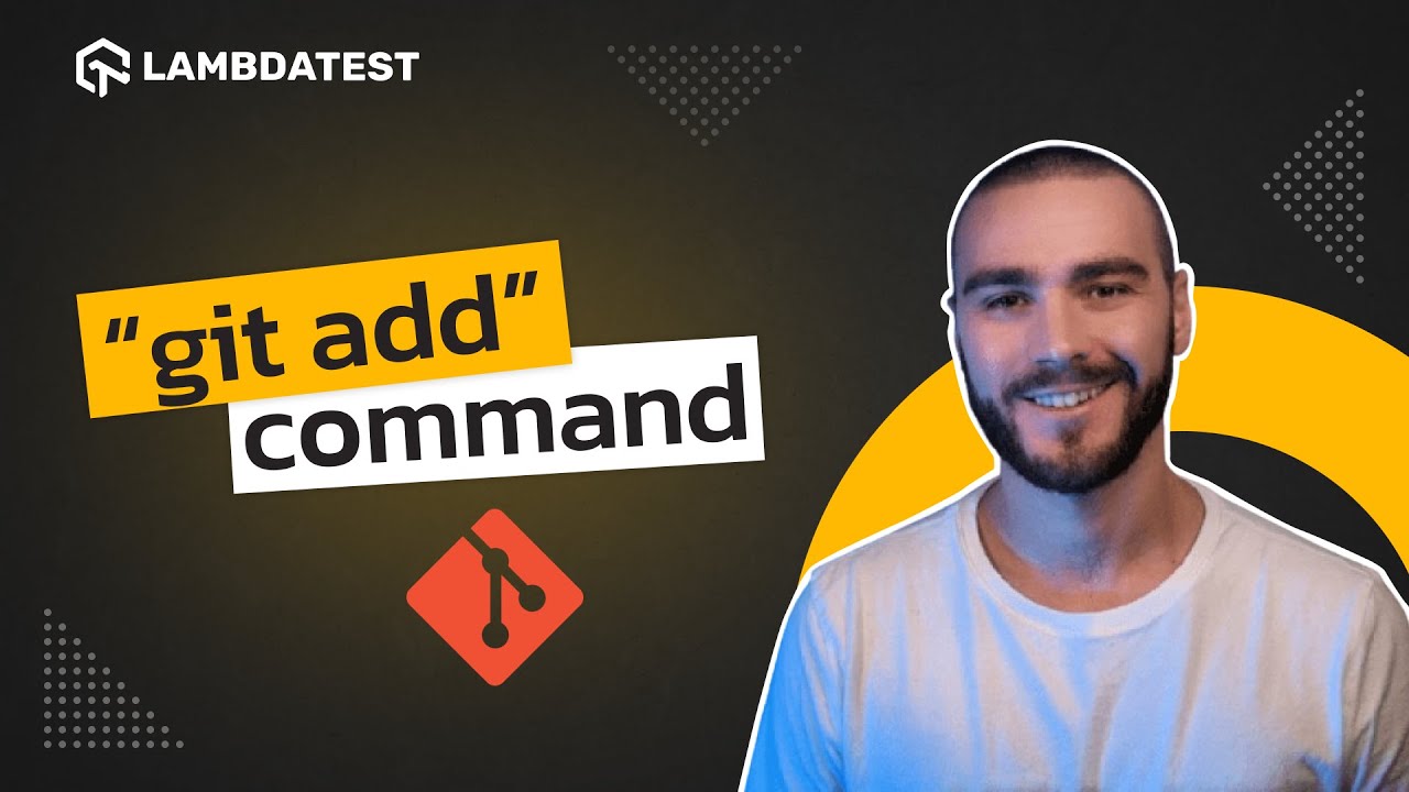 What is the 'git add' command? | TestMu AI #gitlab #github