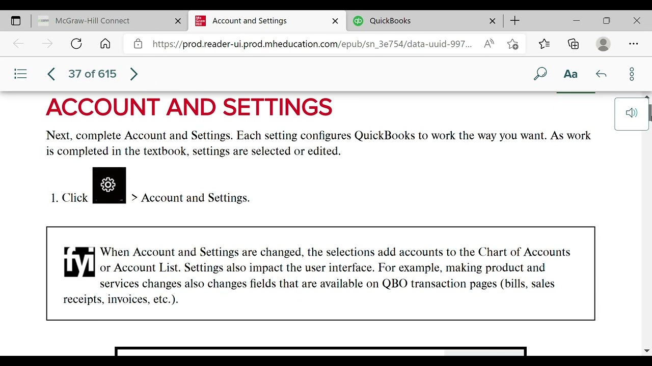 Chapter 2  New Company Setup and Chart of Accounts QuickBooks Online A Cloud-Based Approach