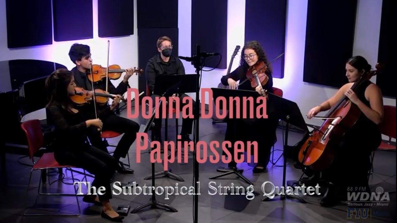 Donna Donna / Papirossen for String Quartet
