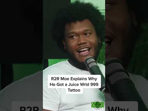 R2R Moe Explains Why He Got a Juice Wrld 999 Tattoo