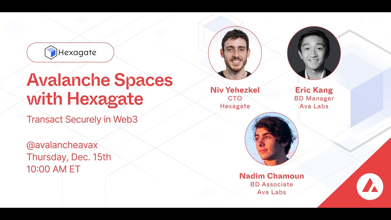 Avalanche Spaces with Hexagate: Transact Securely in Web3 | Avalanche Defi
