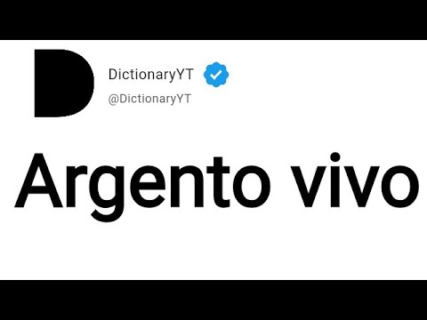 Argento vivo Meaning in English