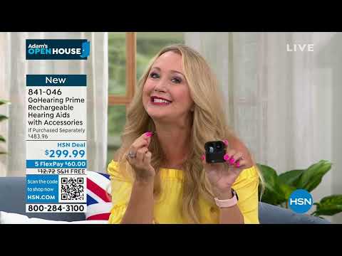 GoHearing Prime Rechargeable Hearing Aids with Accessori...