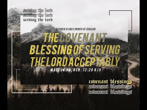 God's Remnant Assembly - The Blessing of Serving the Lord (Part 1) - Dr. Akintayo Emmanuel