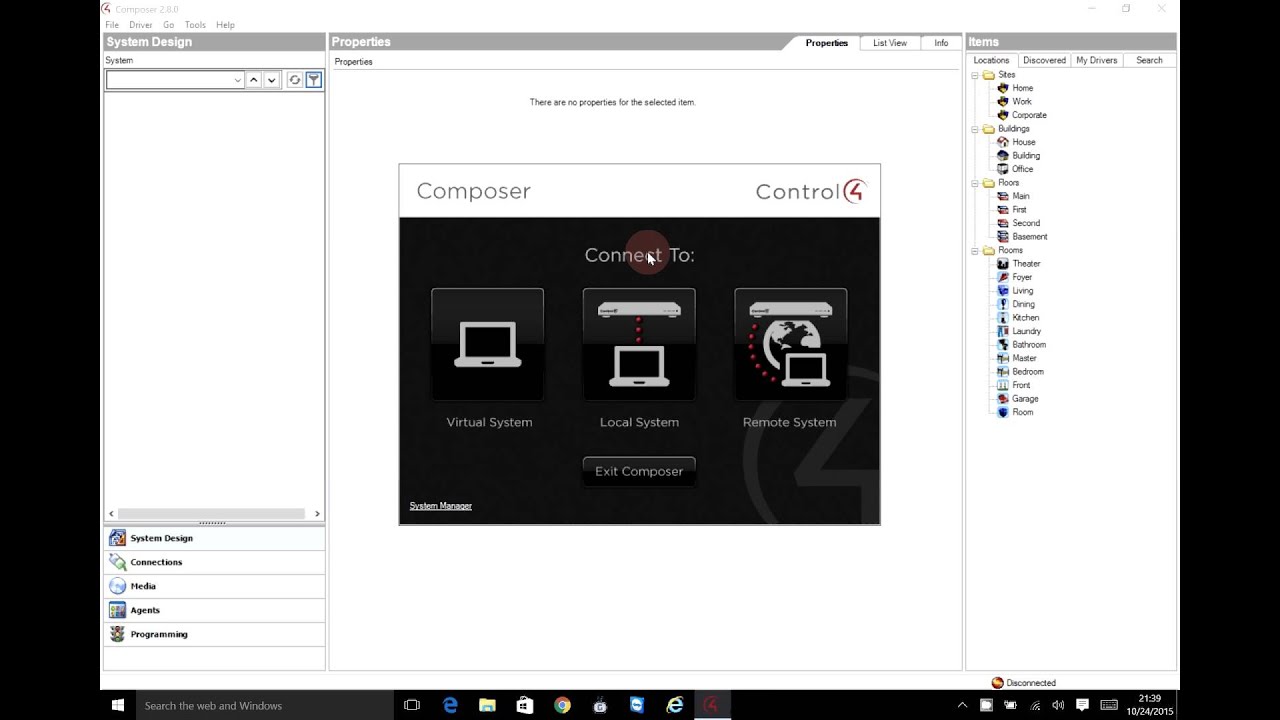Control 4 Update a controller / Register new account