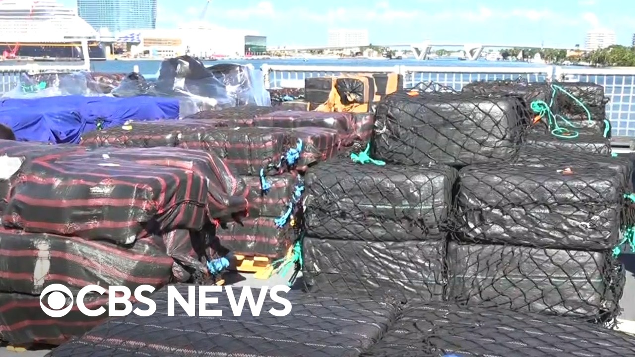 Coast Guard announces record $362 million cocaine bust