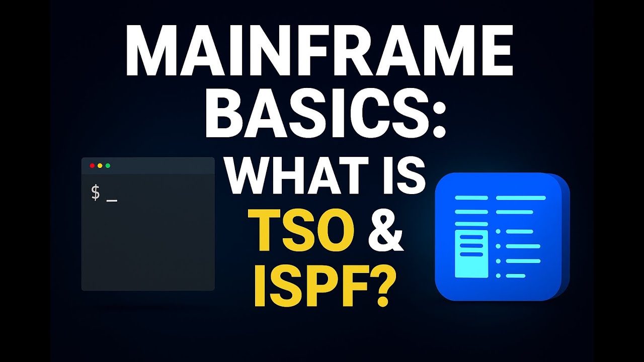 Mainframe Basics: What is TSO & ISPF ?