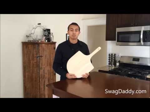 Pine Wooden Pizza Peel Review - SwagDaddy