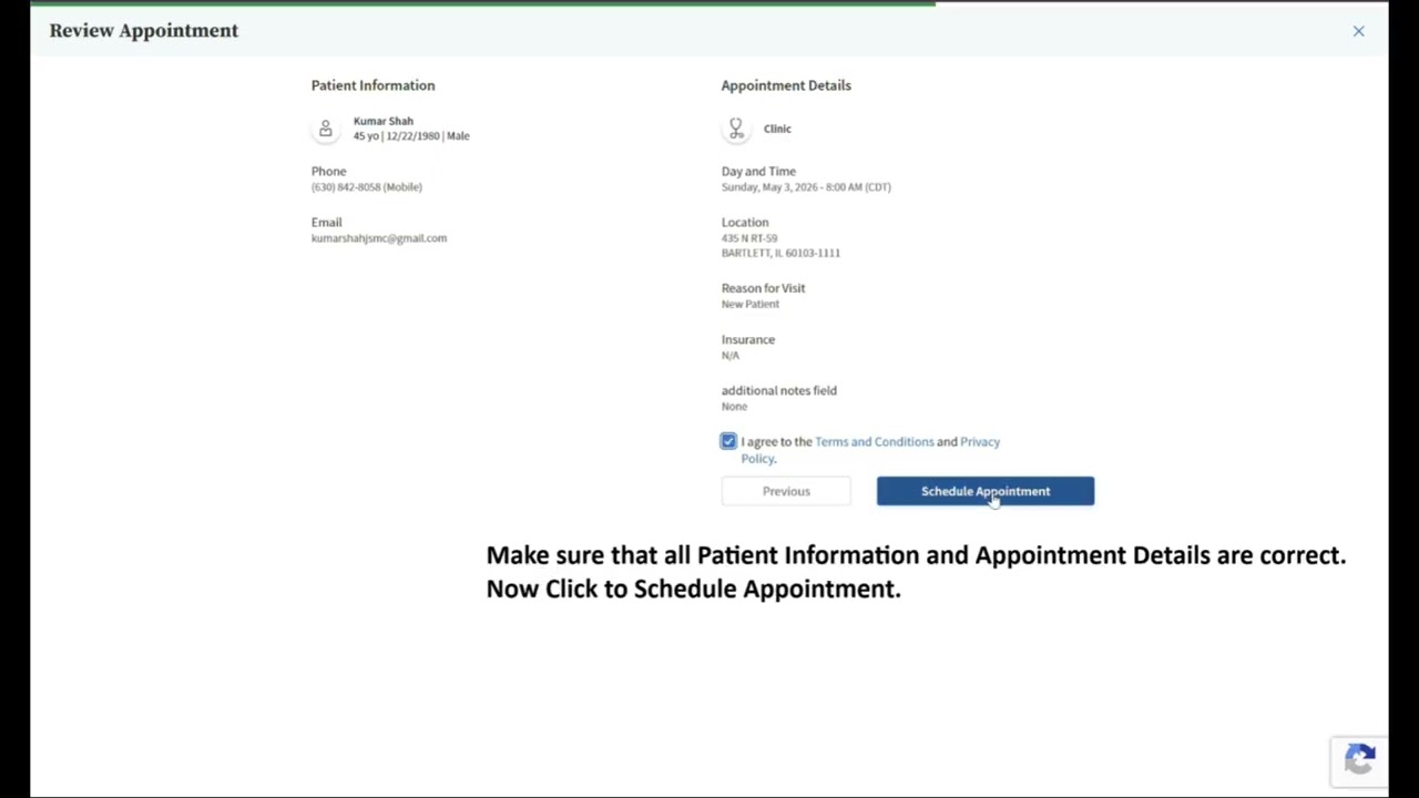 JSMC 2026 Health Fair Schedule Appt How To Video
