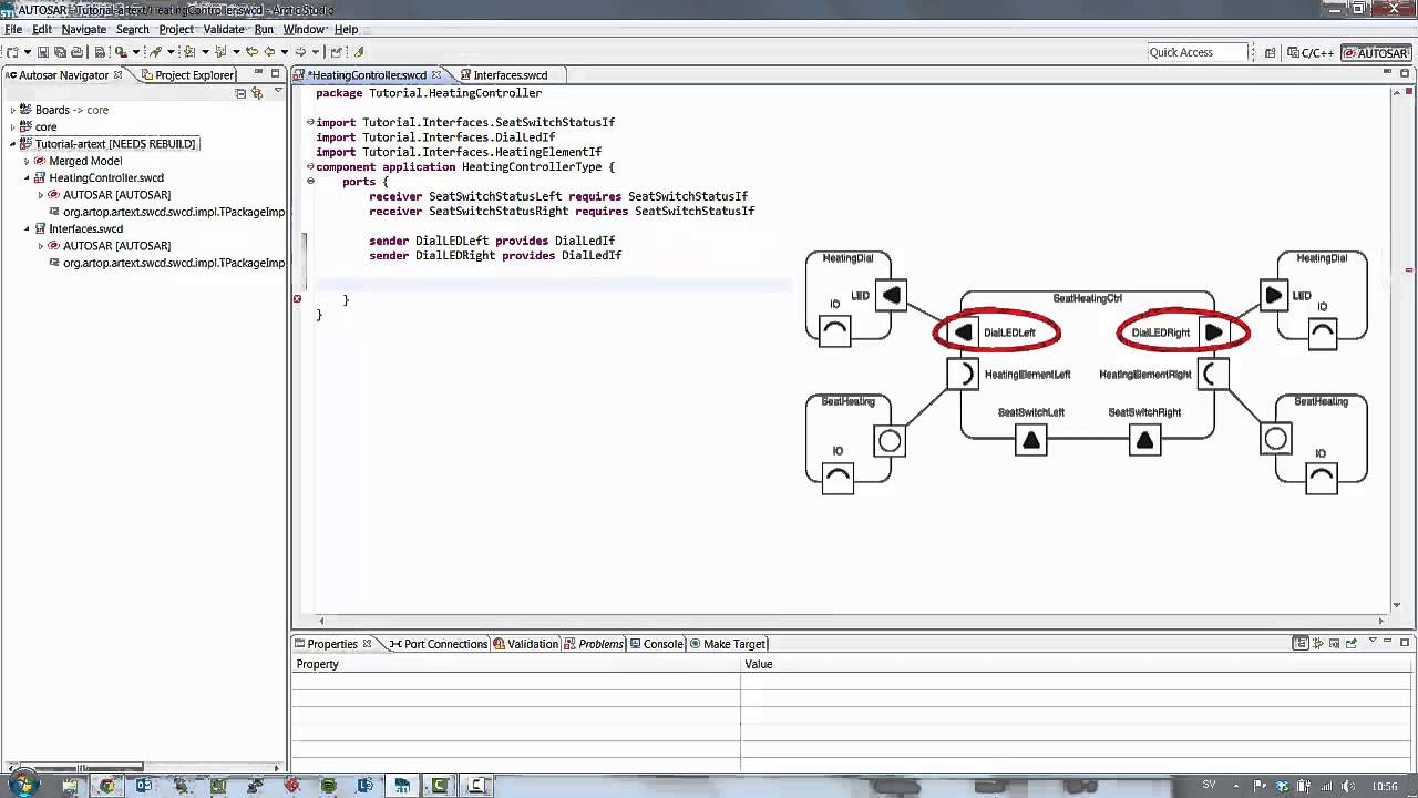 How to create an application model in Arctic Studio