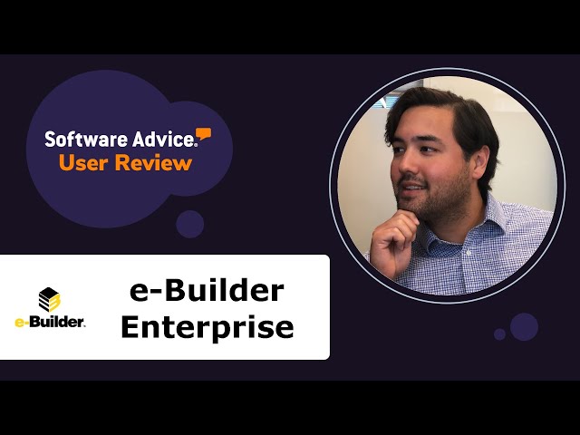 Trimble e-Builder Software Reviews, Demo & Pricing - 2025