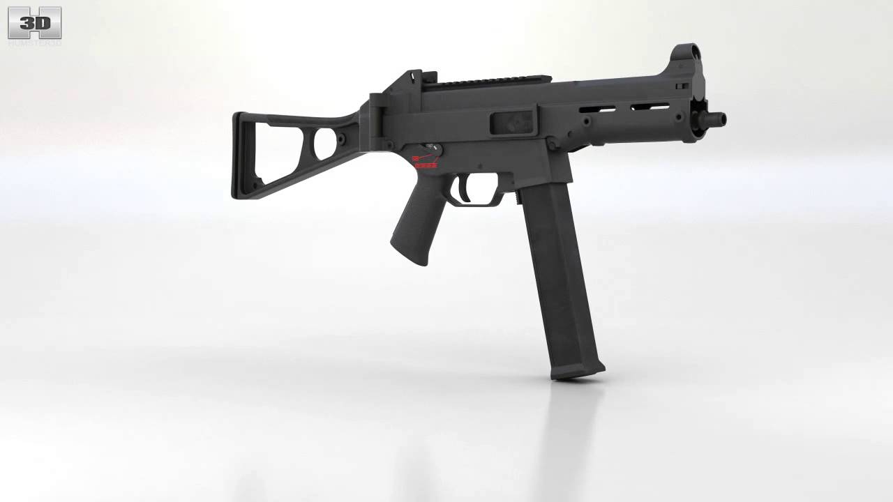 Heckler & Koch UMP 3D model by 3DModels.org